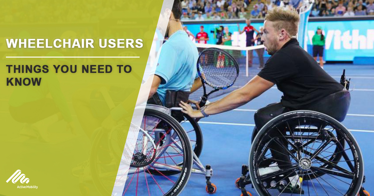 Things you need to know about wheelchair users